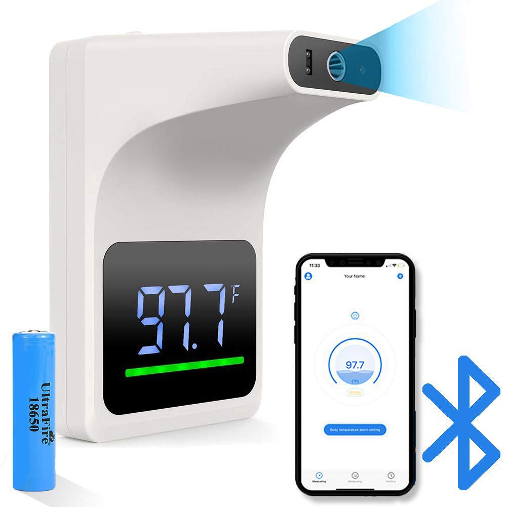 No-Contact Infrared Wall Mount Thermometer with Bluetooth - Gotta Check ...